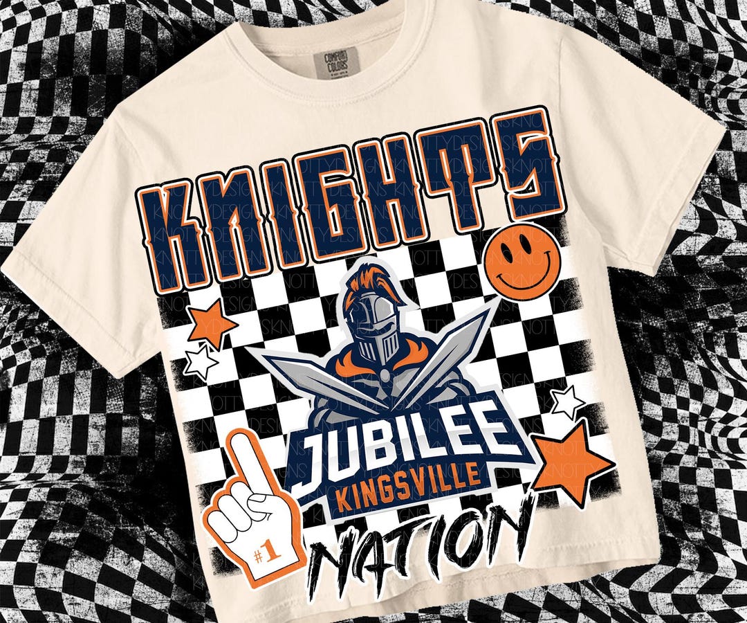 Cute Preppy Glitter- PNG File - Knights NATION - Mascots - Etsy
