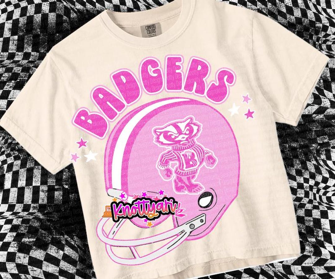 Cute Pink Preppy Mascot-badgers PNG School Spirit - Etsy