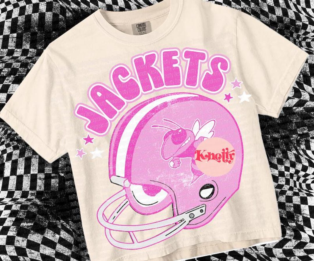 Cute Pink Preppy Mascot-jackets- PNG - School Spirit - Etsy