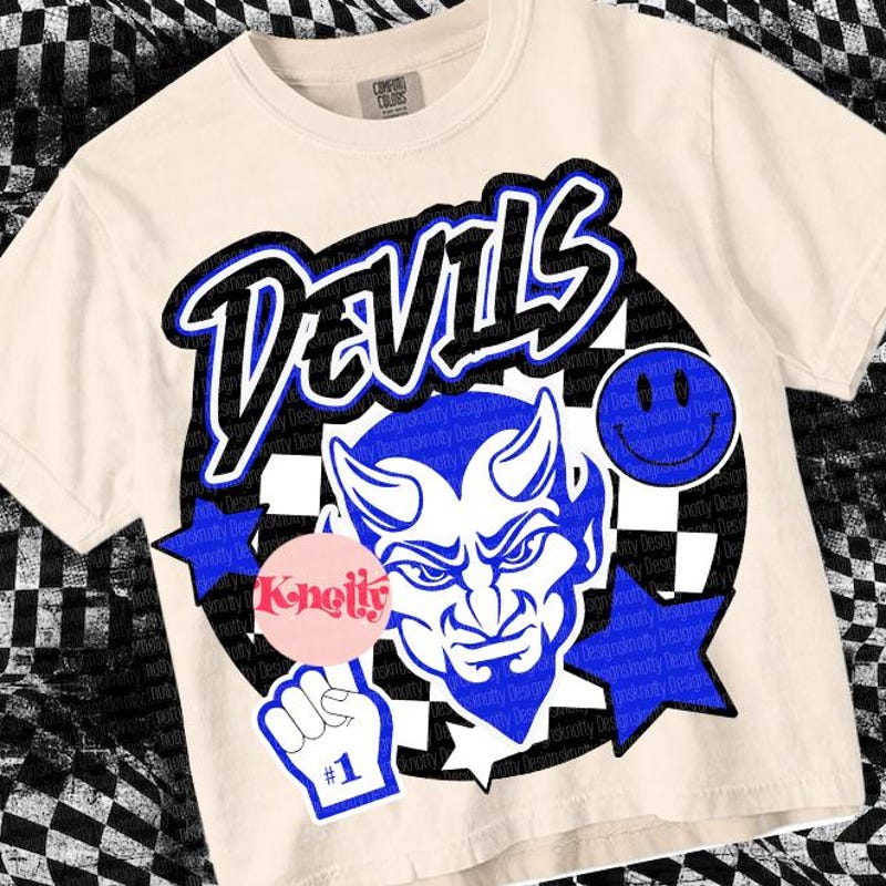 Blue Devils Shirt - Etsy