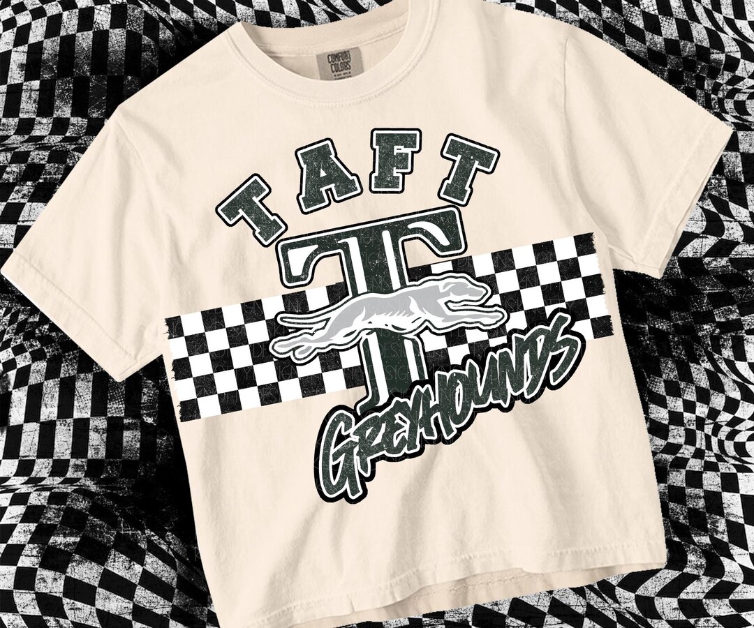 Retro Mascot- TAFT GREYHOUND PNG - School Spirit - Etsy