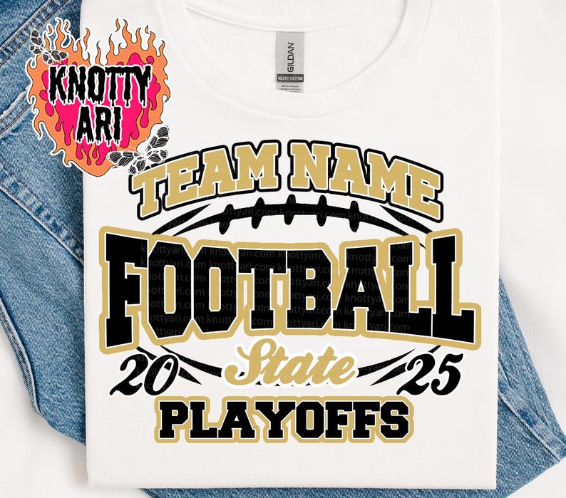 Football State Playoffs Design, Football Mascot PNG, Sublimation Custom ...