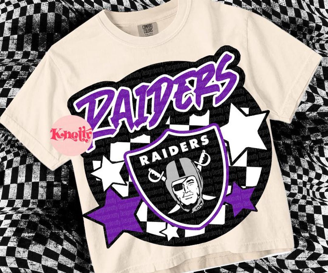 Raiders -mascot- PNG - School Spirit-purple Black - Etsy