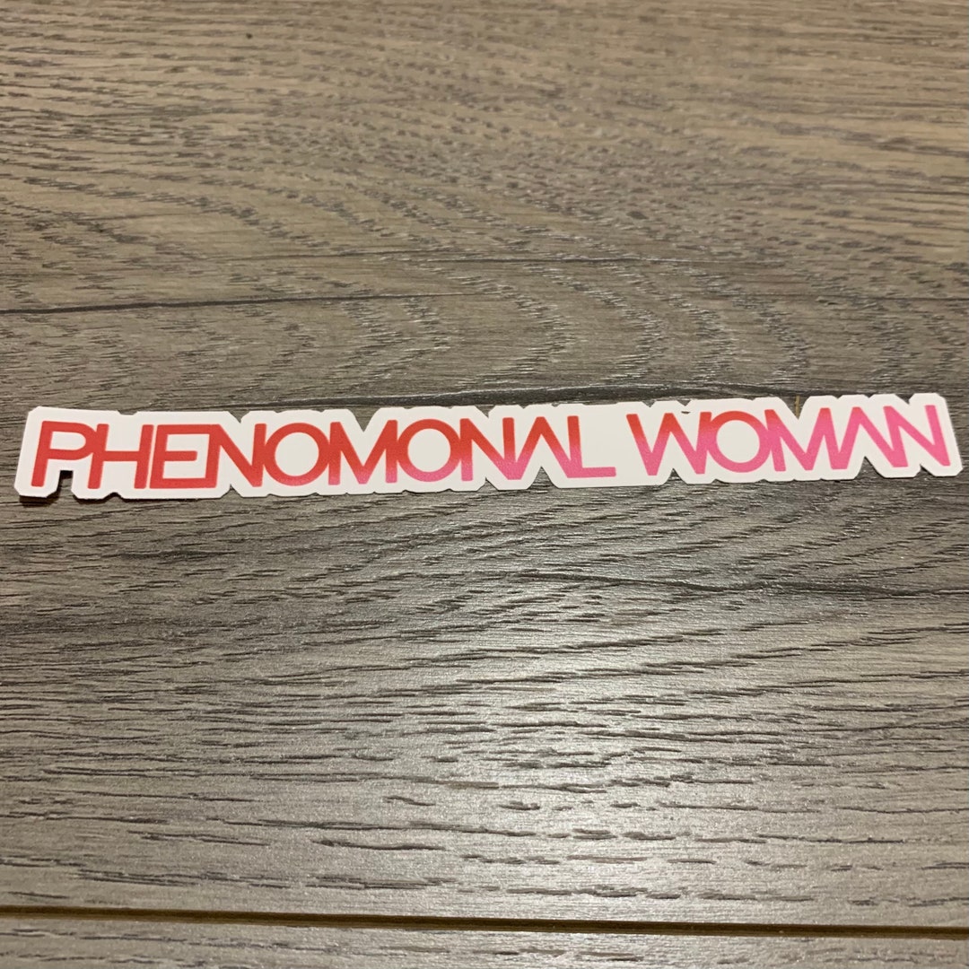 Phenomenal Woman Sticker - Etsy