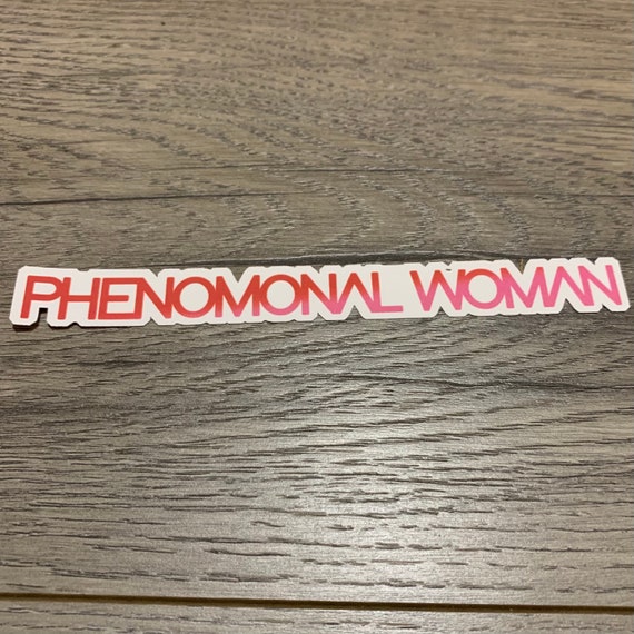 Phenomenal Woman Sticker | Etsy