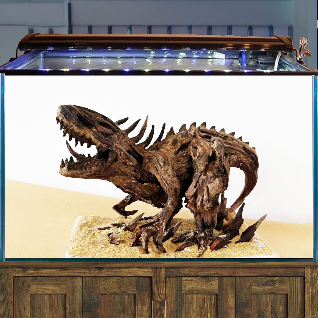 Dinosaur Driftwood Aquariums Decor Bonsai Aquascape Drift Wood ...