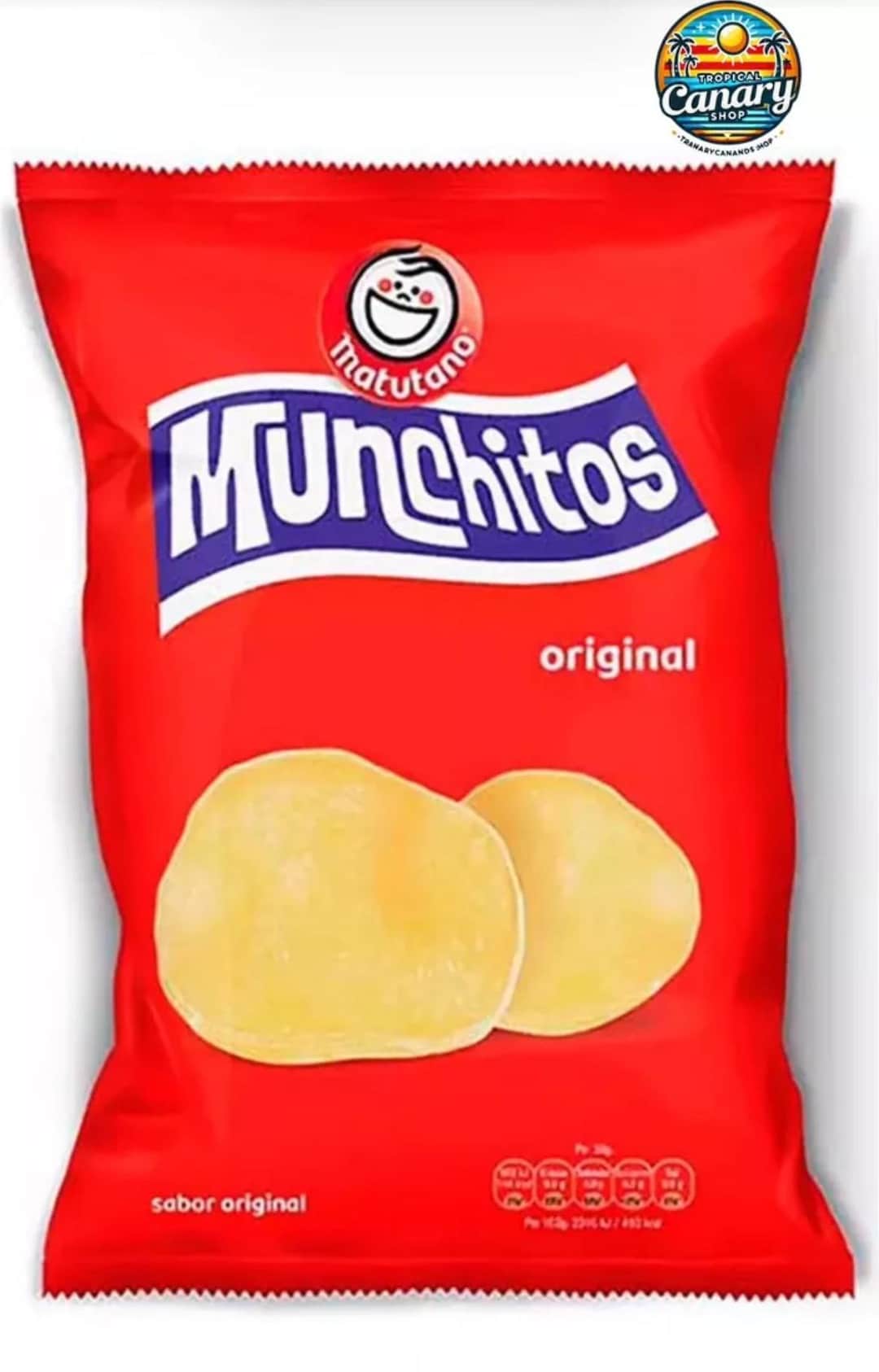 Munchitos Snack Canarian Potato Chips ORIGINAL FLAVOR 70 Gr - Etsy