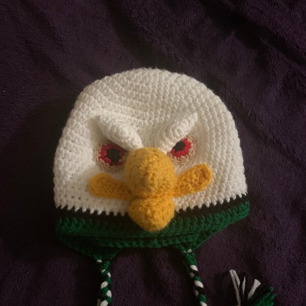 Crochet Eagle Hat - Etsy