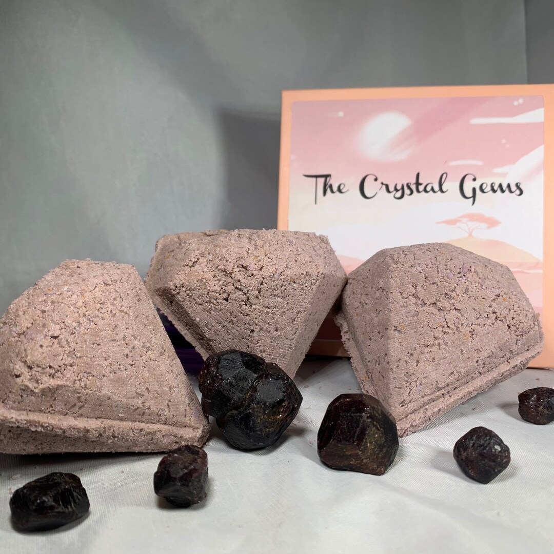 Garnet - Steven Universe Inspired Bath Bomb With Real Gem Inside! - Etsy