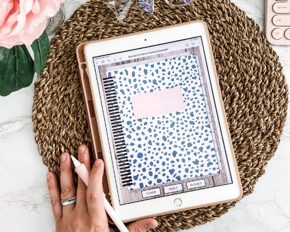 Daily Yearly Planner| iPad Planner Goodnotes Planner 2021 Portrait ...