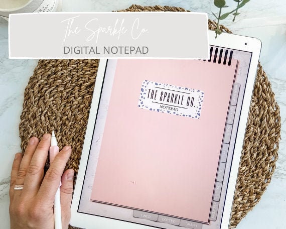 DIGITAL Daily Notepad | to Do List | Pink Productivity Planner ...