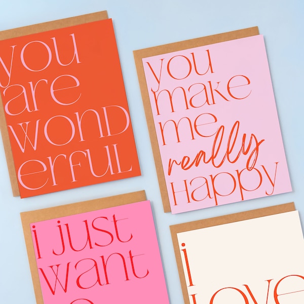 Modern Valentine - Etsy