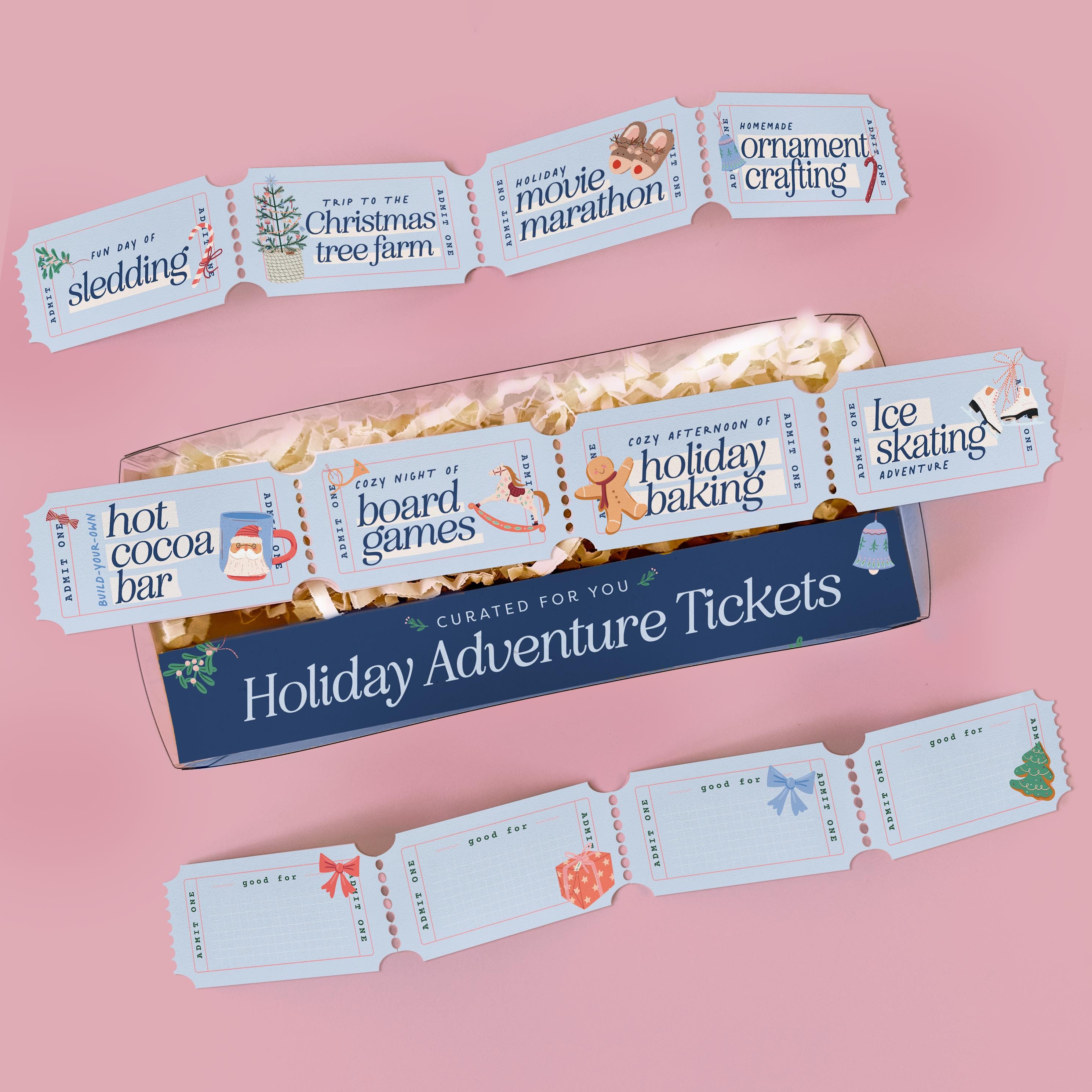 Holiday Adventure Tickets - Box | Kids Activity Coupons | Perfect ...
