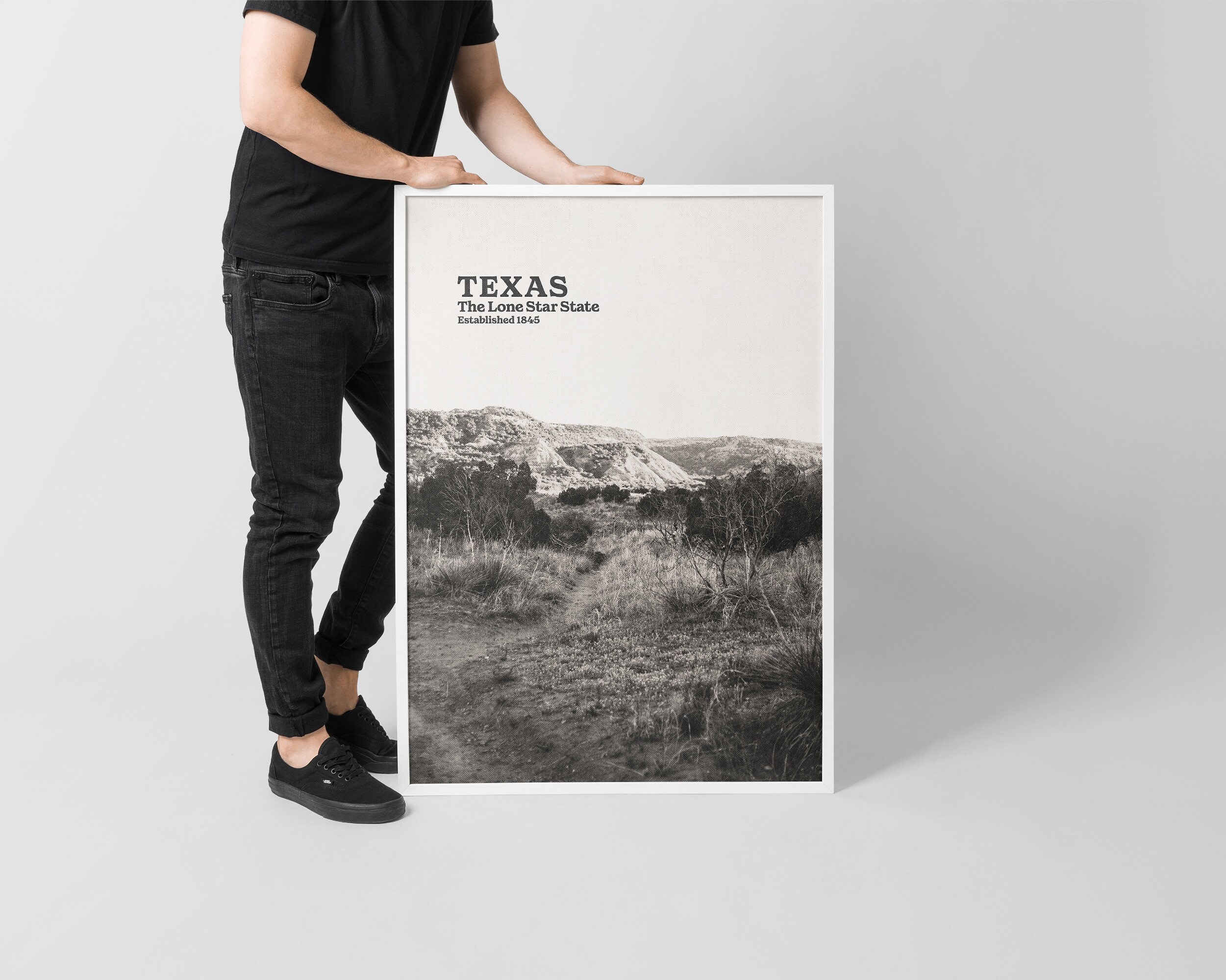 Texas Poster Texas Print Texas Wall Art Texas - Etsy