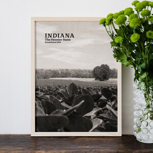 Indiana Poster - Indiana Print - Indiana Wall Art - Indiana Photography ...