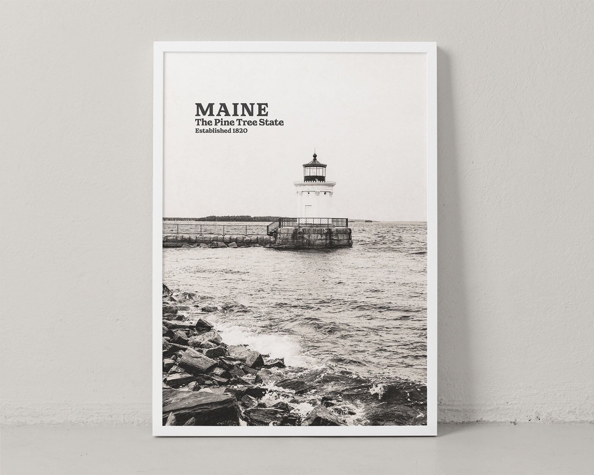 Maine Poster - Maine Print - Maine Wall Art - Maine Photography - Maine ...