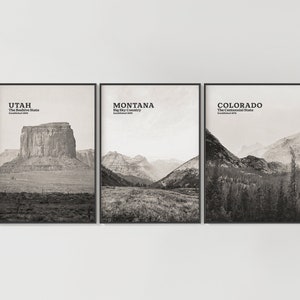 Colorado Poster - Colorado Print - Colorado Wall Art - Colorado ...