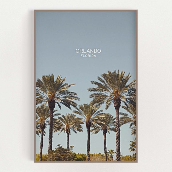 Orlando Florida Poster - Etsy