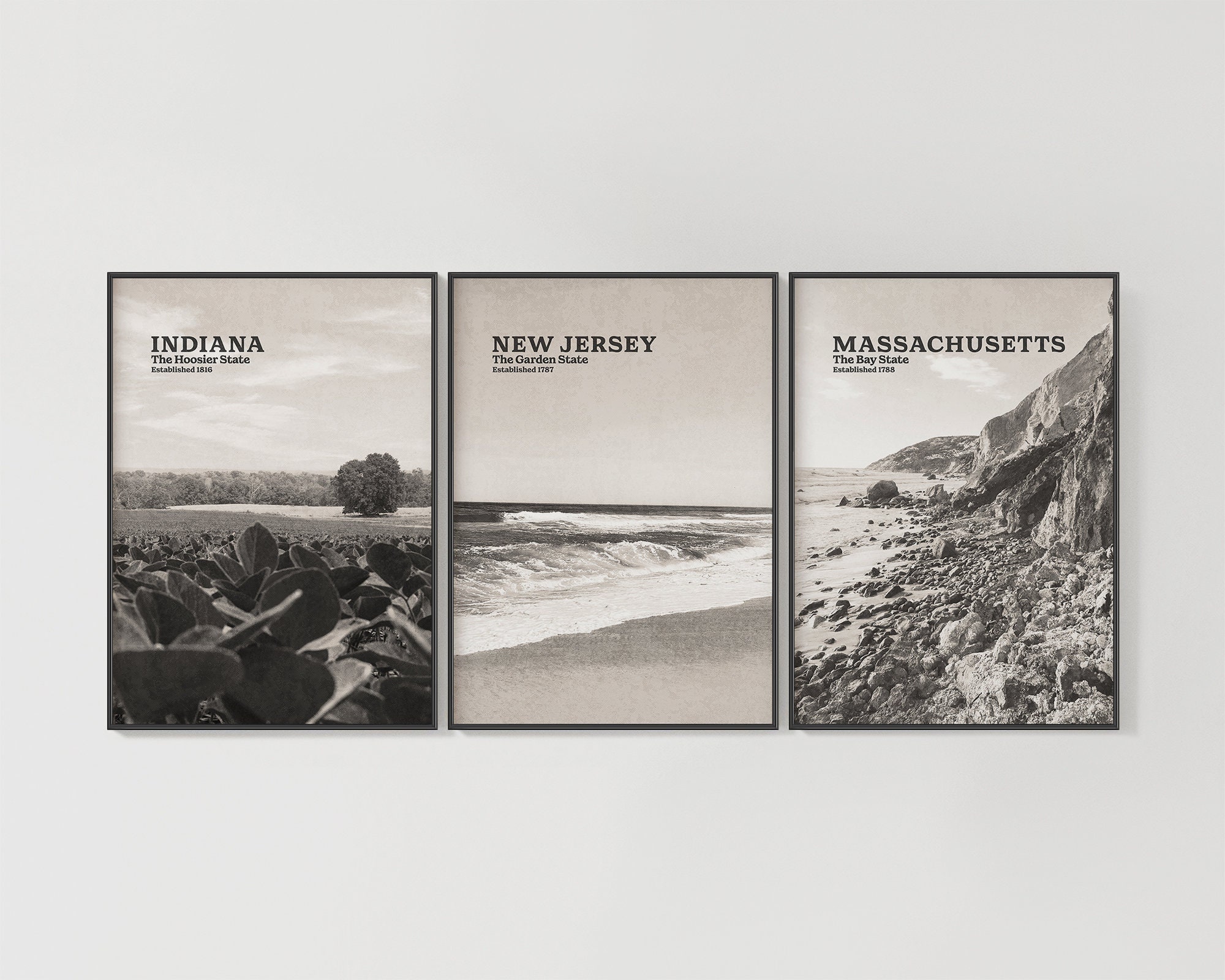 Massachusetts Poster - Massachusetts Print - Massachusetts Wall Art ...