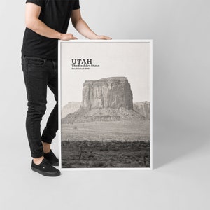 Utah Poster - Utah Print - Utah Wall Art - Utah Photography - Utah ...