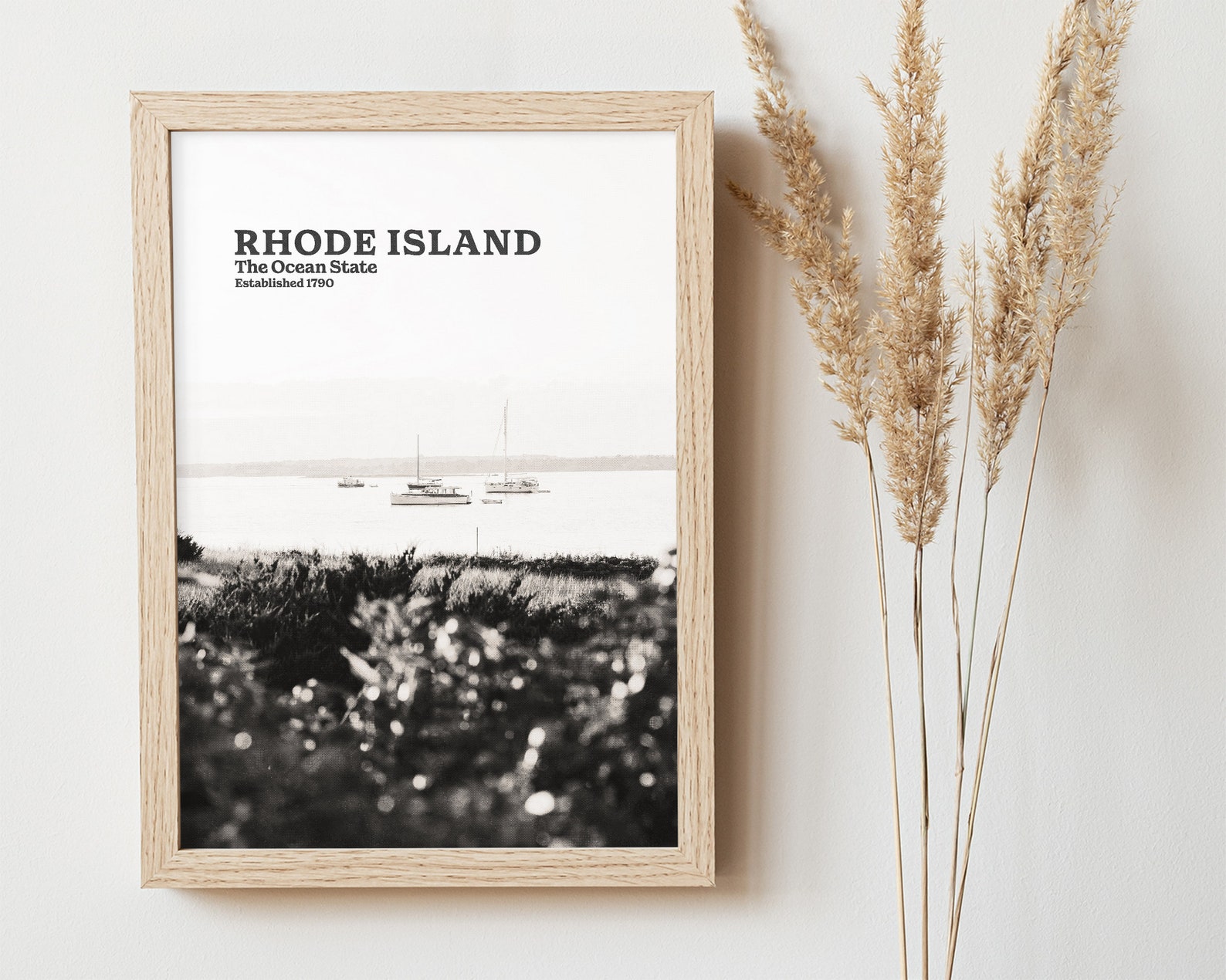 Rhode Island Poster Rhode Island Print Rhode Island Wall - Etsy