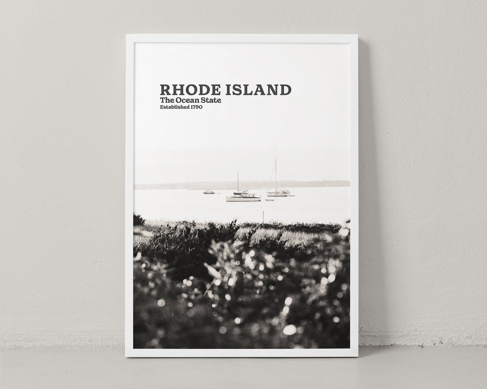 Rhode Island Poster Rhode Island Print Rhode Island Wall - Etsy