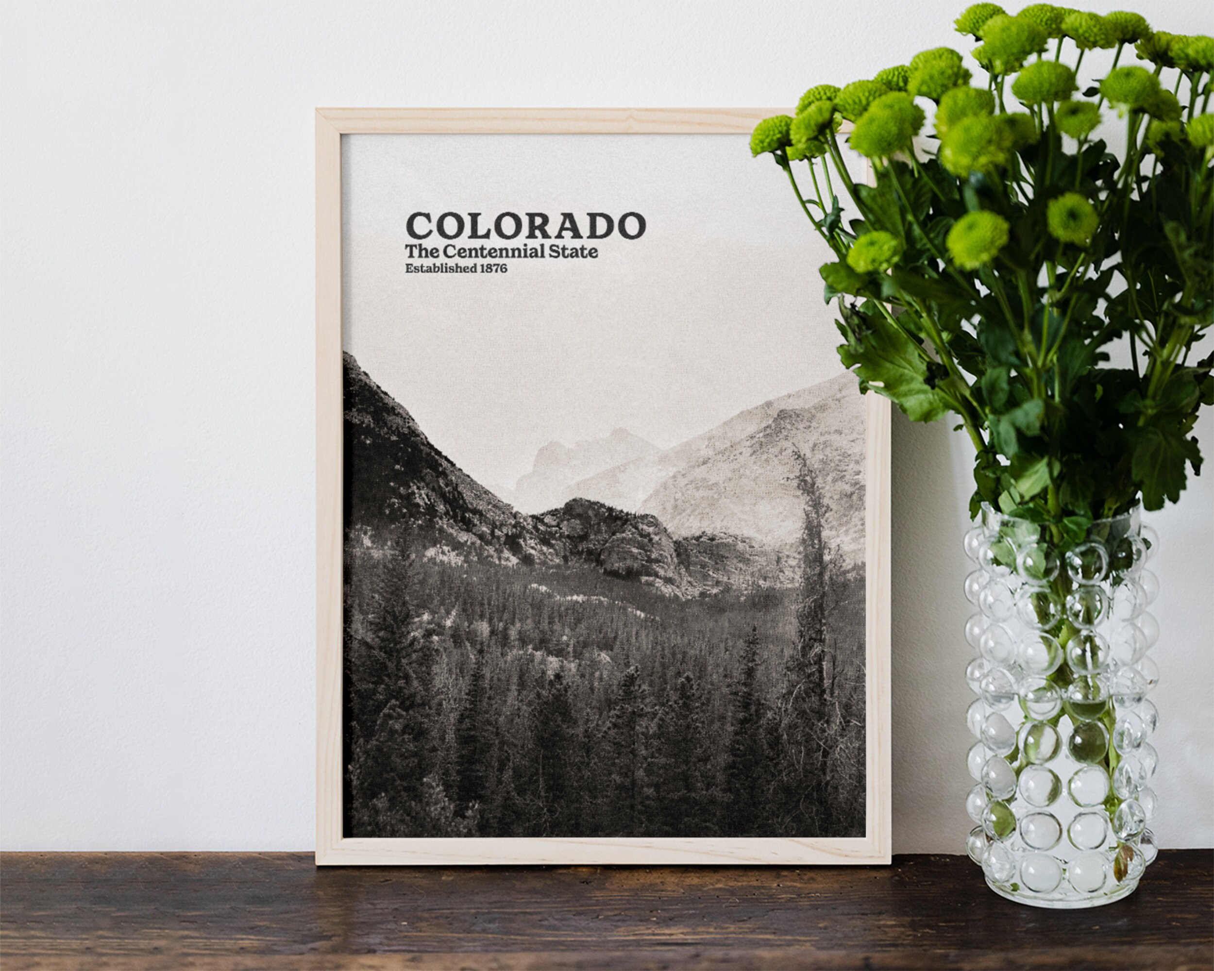 Colorado Poster Colorado Print Colorado Wall Art - Etsy