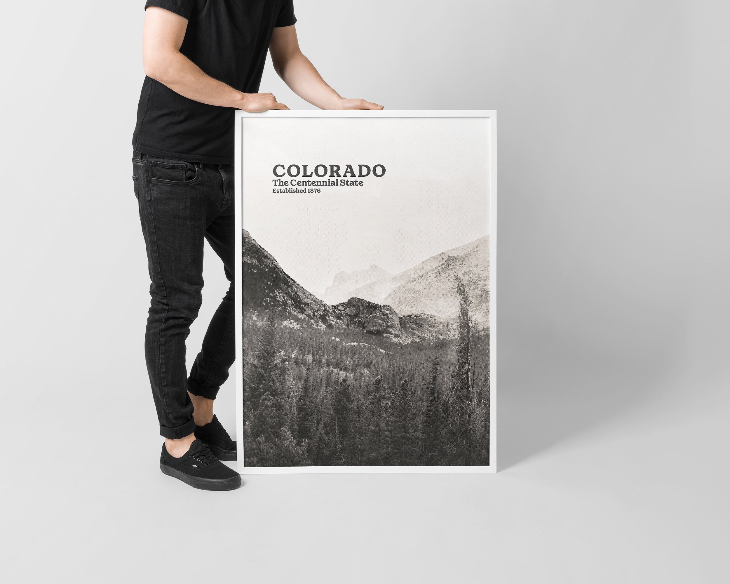 Colorado Poster Colorado Print Colorado Wall Art - Etsy