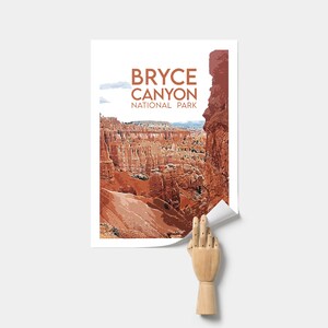 Bryce Canyon Print - National Park Service - NPS Illustration ...