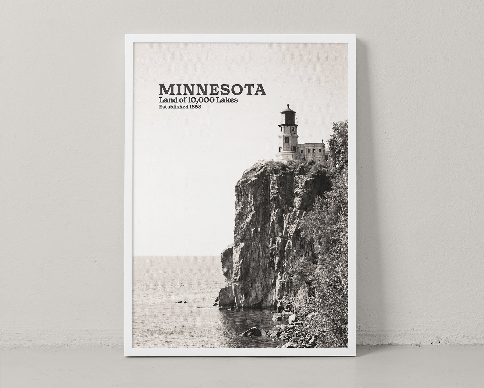 Minnesota Poster Minnesota Print Minnesota Wall Art - Etsy