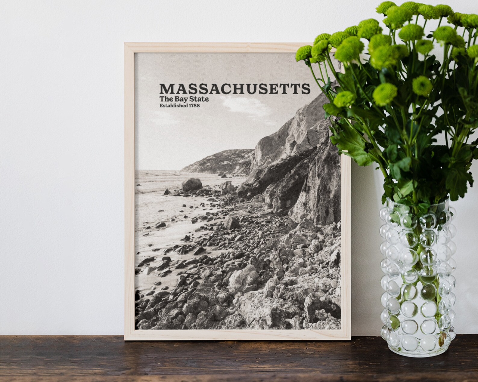 Massachusetts Poster - Massachusetts Print - Massachusetts Wall Art ...
