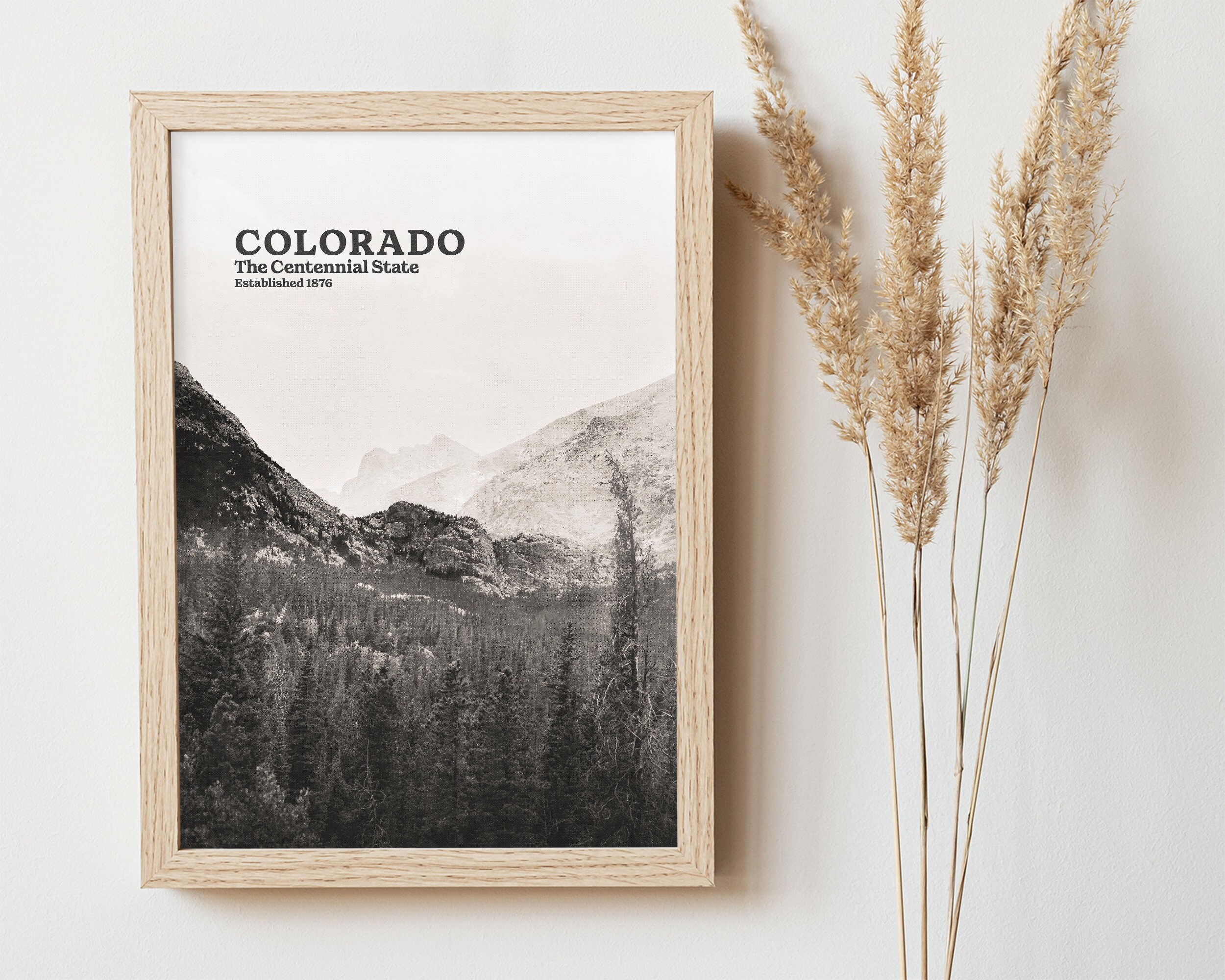 Colorado Poster Colorado Print Colorado Wall Art - Etsy