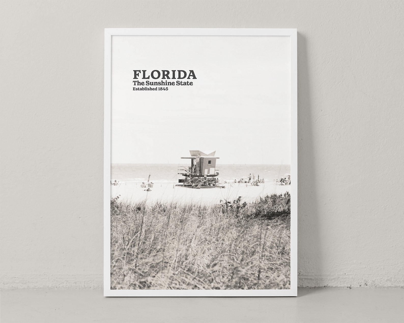 Florida Poster Florida Print Florida Wall Art Florida | Etsy