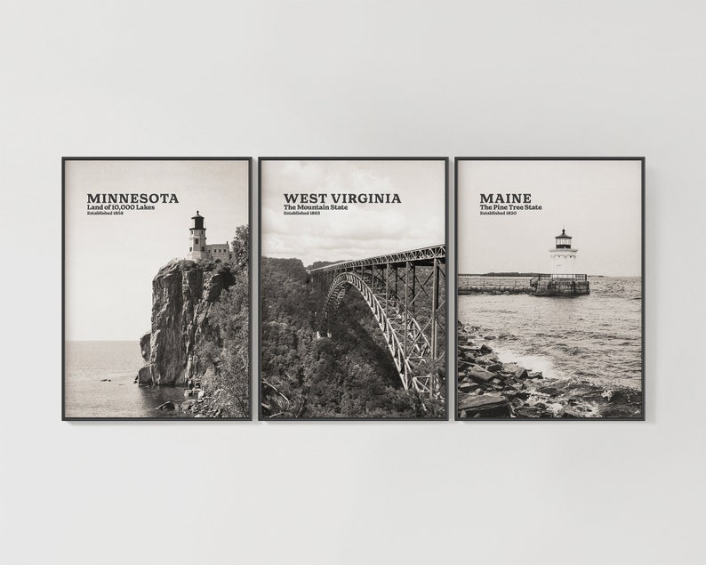 Minnesota Poster - Minnesota Print - Minnesota Wall Art - Minnesota ...