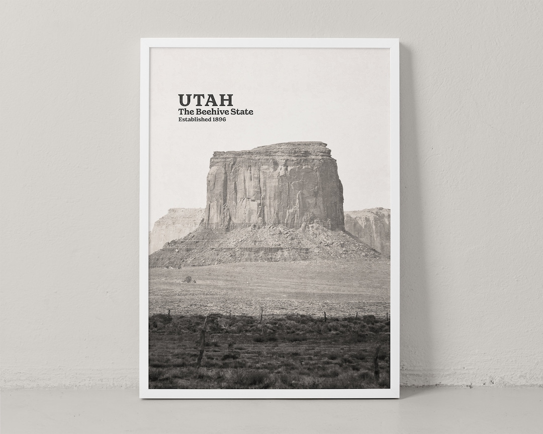 Utah Poster - Utah Print - Utah Wall Art - Utah Photography - Utah ...