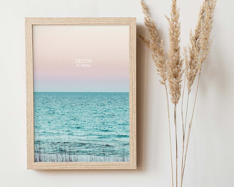 Destin, Florida - Destin Poster - Destin Art Print - Florida Beach ...