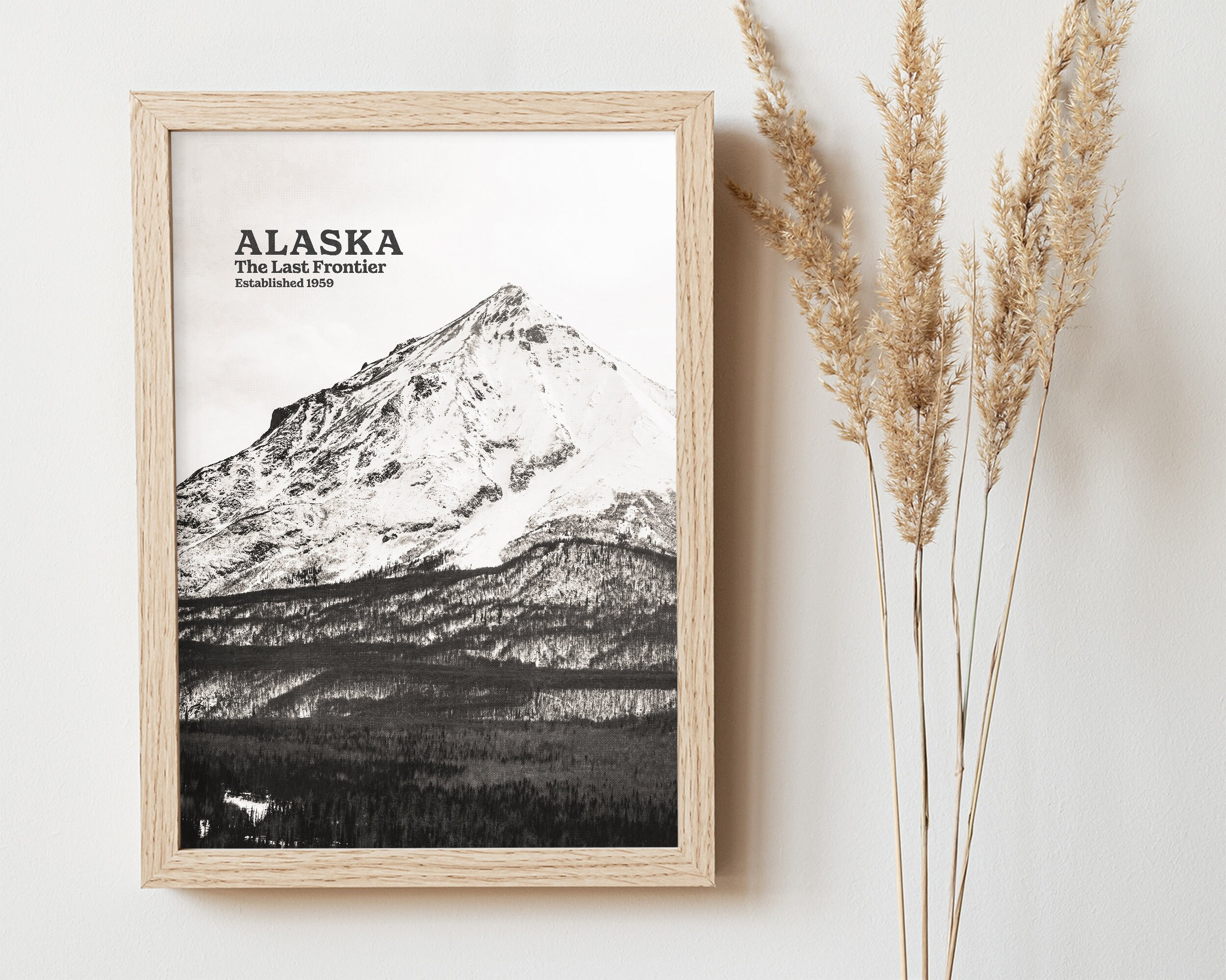Alaska Poster Alaska Print Alaska Wall Art Alaska - Etsy
