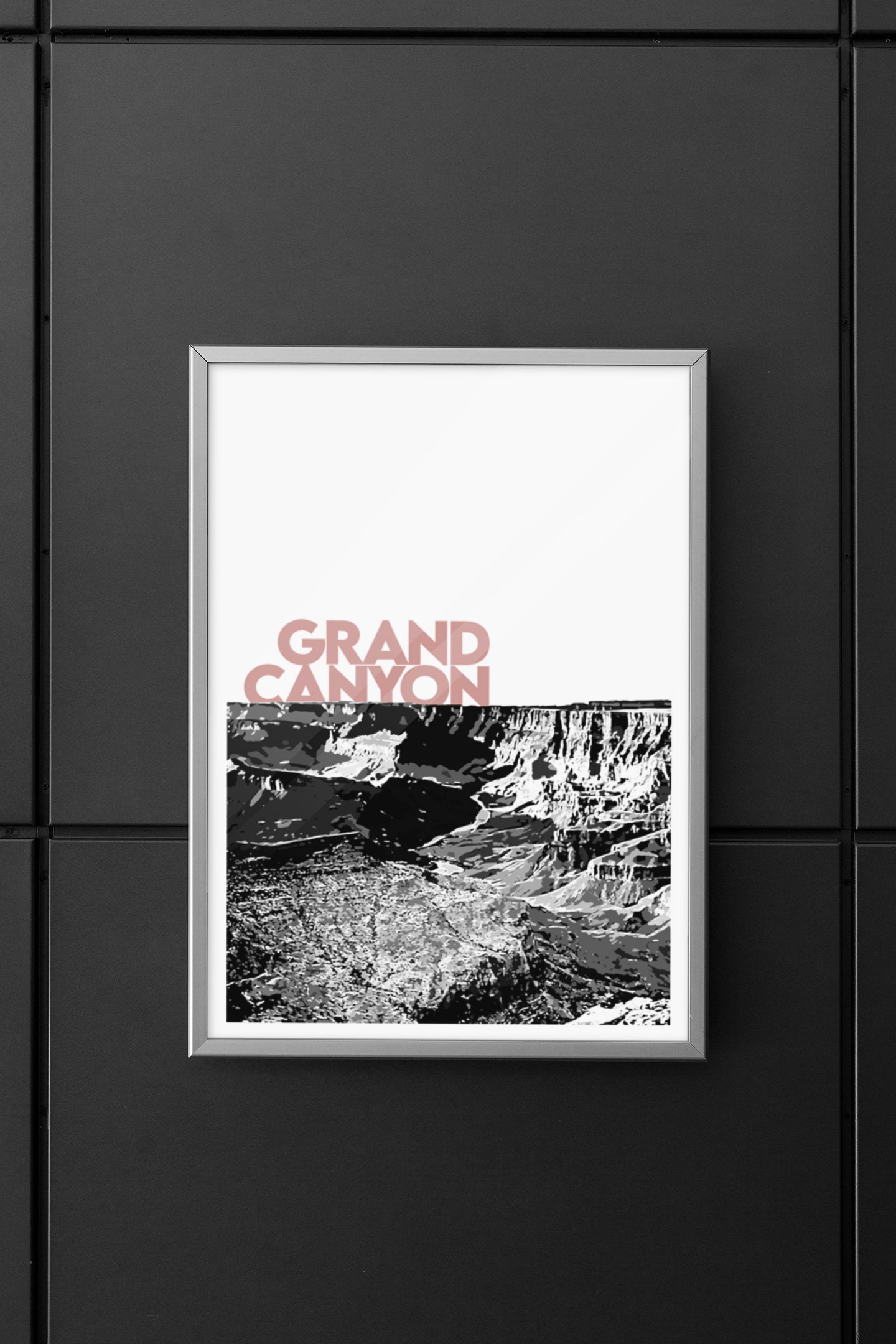 Grand Canyon National Park Print Minimalist Poster Arizona - Etsy
