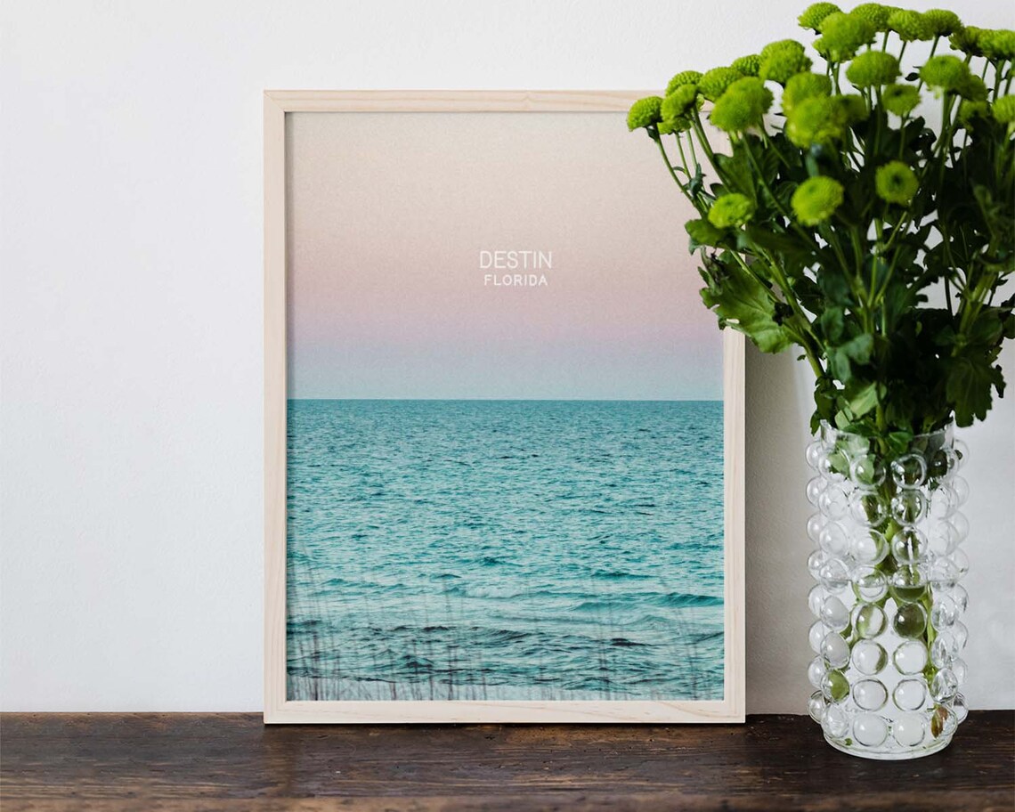 Destin, Florida - Destin Poster - Destin Art Print - Florida Beach ...