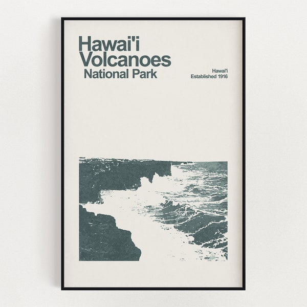 Hawaii Volcanoes - Etsy