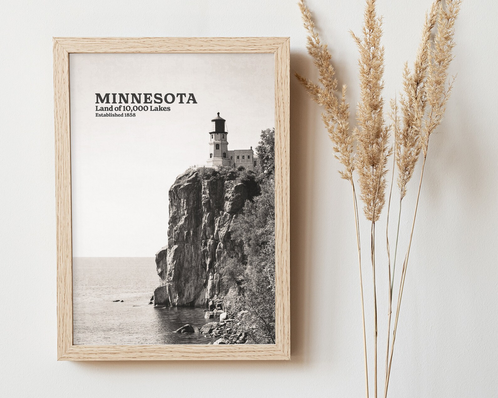 Minnesota Poster Minnesota Print Minnesota Wall Art - Etsy