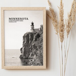 Minnesota Poster - Minnesota Print - Minnesota Wall Art - Minnesota ...