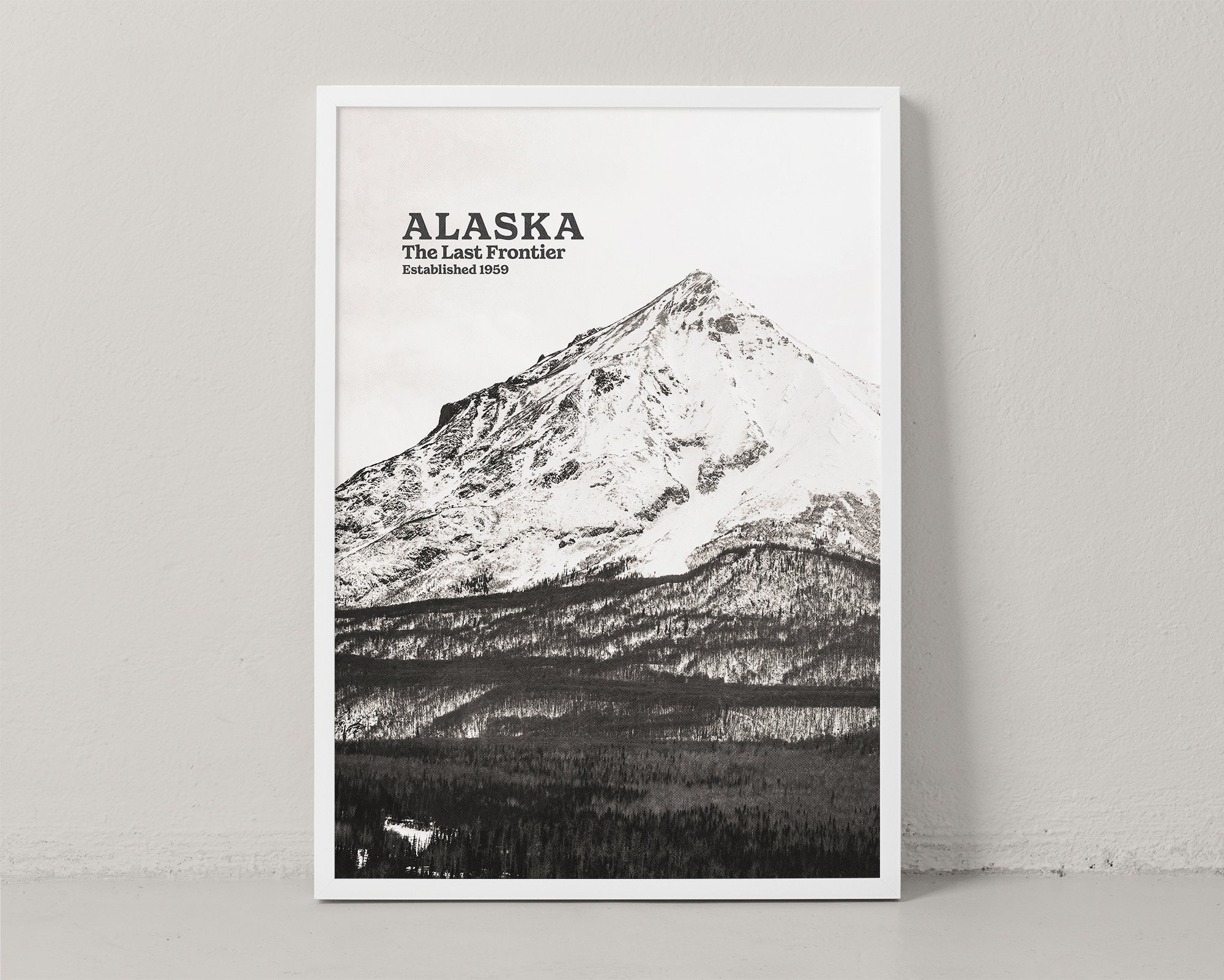 Alaska Poster Alaska Print Alaska Wall Art Alaska - Etsy