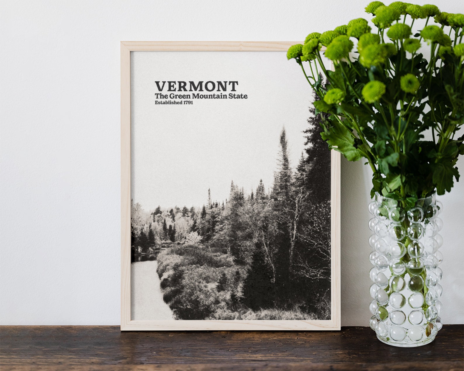 Vermont Poster Vermont Print Vermont Wall Art Vermont - Etsy