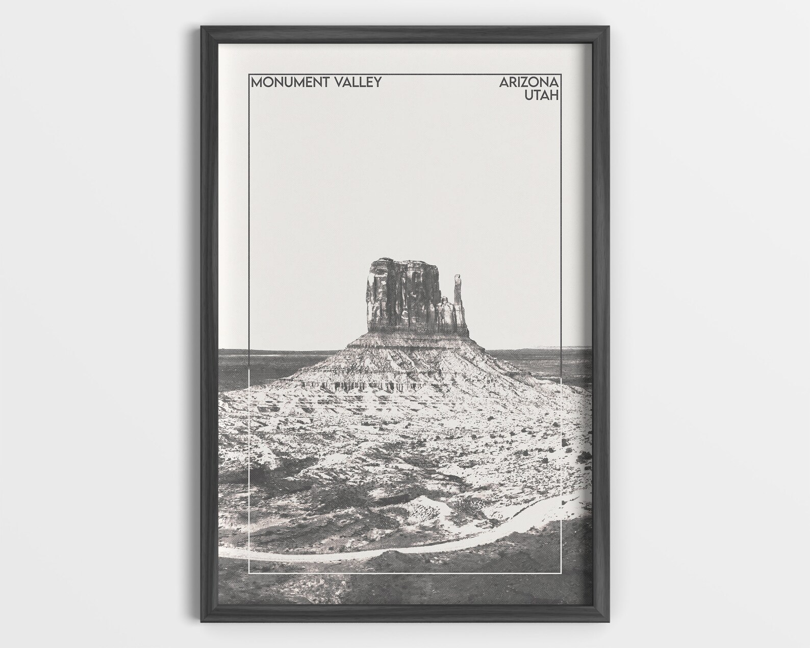 Monument Valley Poster Arizona Poster Utah Poster - Etsy