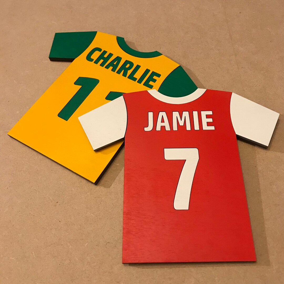 Custom Football Shirt Sign - Etsy