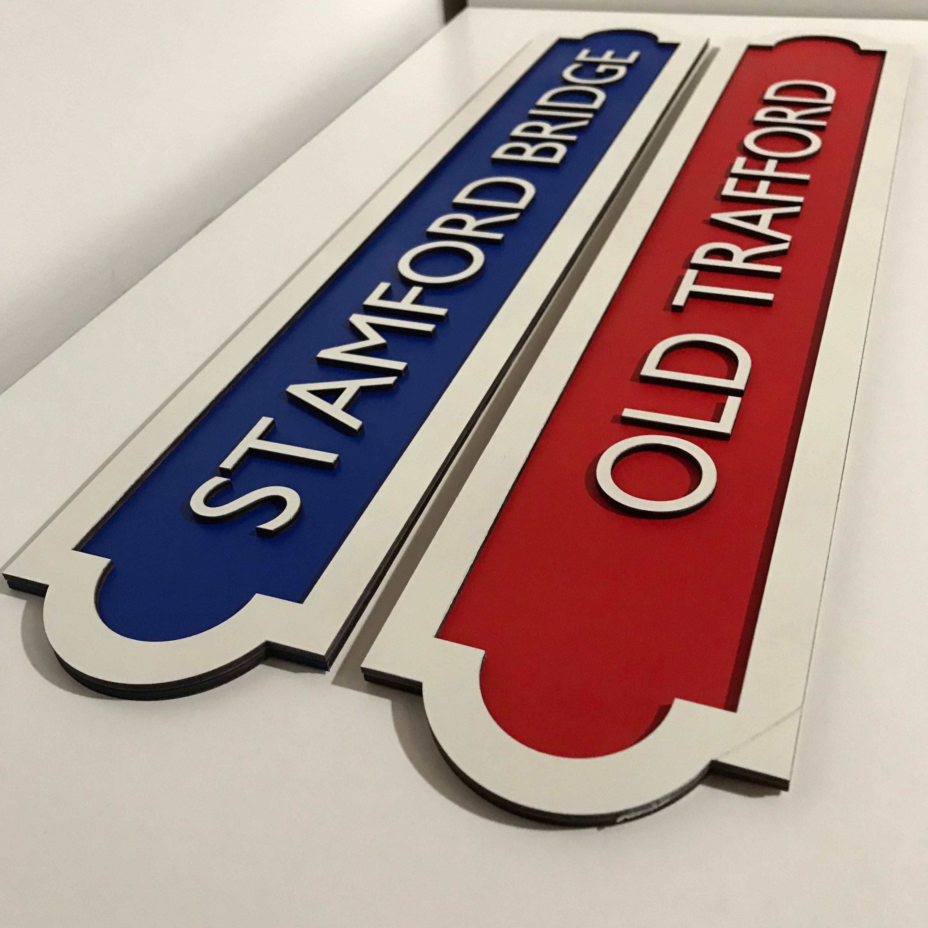 Football Stadium Sign - Etsy UK