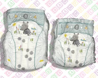 Customz Leo Lion ABDL Adult Baby Diaper Nappy 1 X Nappy - Etsy Singapore