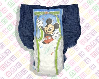 Customz Mr Mouse ABDL Adult Baby Diaper Nappy 1 X Nappy - Etsy