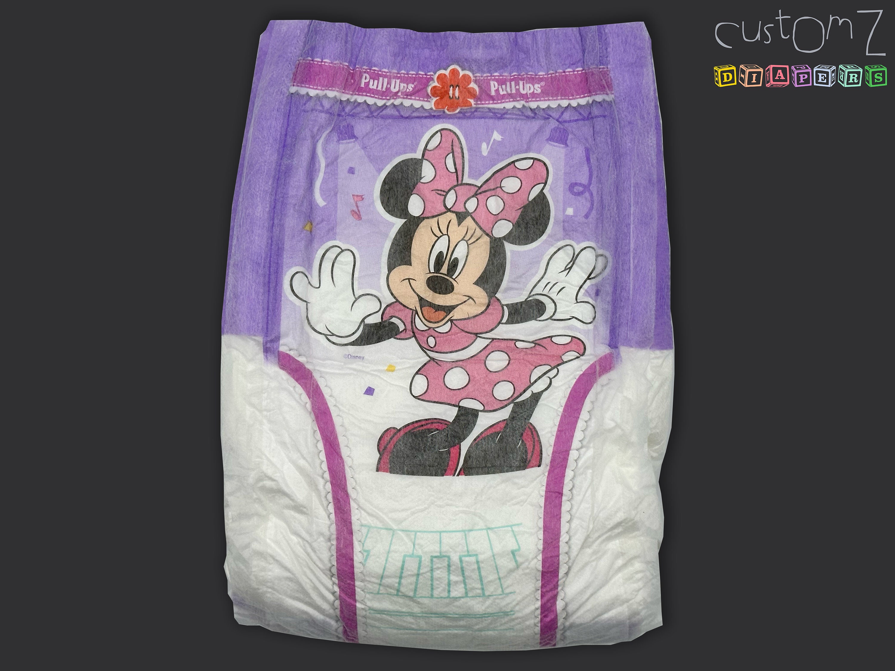CustomZ Fräulein Maus ABDL Erwachsene Baby Windel Windel 1 x Windel ...